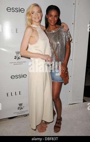 Joy Bryant Launch party for ELLE Spa at the Eden Roc Renaissance Miami Beach Fort Lauderdale ...