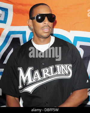 Ludacris, real name Christopher Bridges performs at the Florida Marlins ...