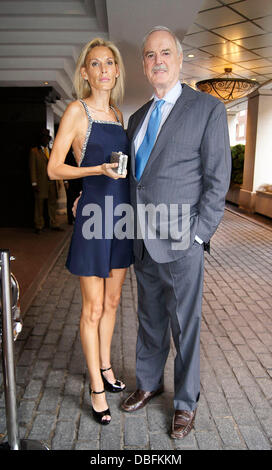 Jennifer Wade and John Cleese at the 50th Anniversay party of the ...