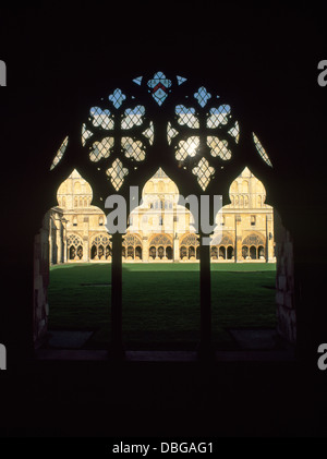Reticulated tracery in a 14th century window (restored), St Peter's ...