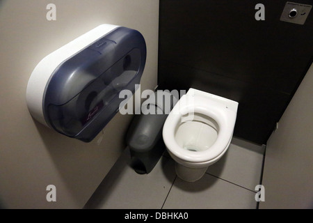 Public Toilet With Automatic Flush At Motorway Service Station England ...