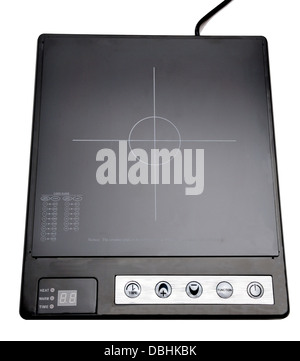 Induction hob - induced heat in ferromagnetic pans from an electric ...