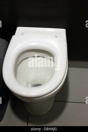 Public Toilet With Automatic Flush At Motorway Service Station England ...