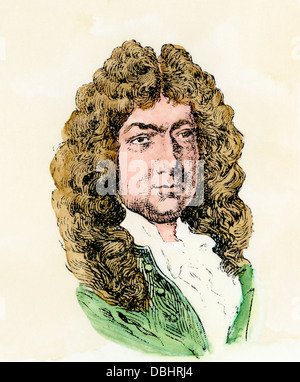 Charles Perrault - portrait of the French author. Famous for his fairy ...