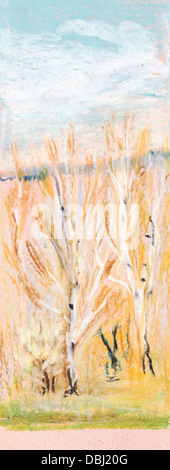 Birches in the Fall Stock Photo - Alamy