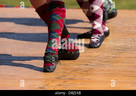 Traditional Scottish dancing young girls Highland Dancing at Langholm ...