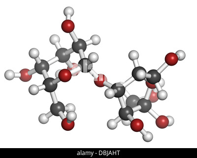 Lactulose chronic constipation drug (laxative), chemical structure ...