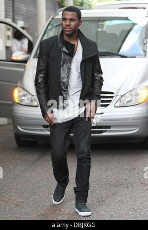 Jason Derulo leaves the ITV studios London, England - 23.06.11 Stock ...