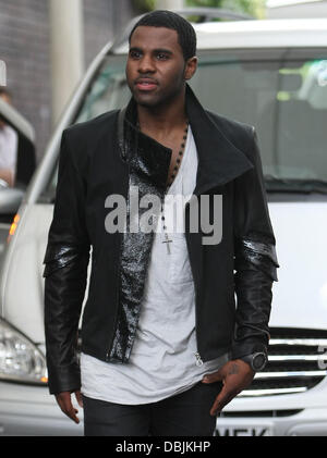 Jason Derulo leaves the ITV studios London, England - 23.06.11 Stock ...