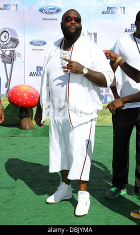 Rick Ross BET Awards '11 held at the Shrine Auditorium Los Angeles ...