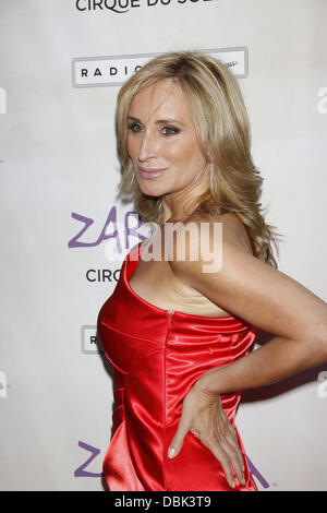 Sonja Morgan World premiere of Cirque du Soleil 'Zarkana' held at Radio ...