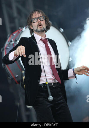 Jarvis Cocker of Pulp Wireless Festival held at Hyde Park - Day 3 ...