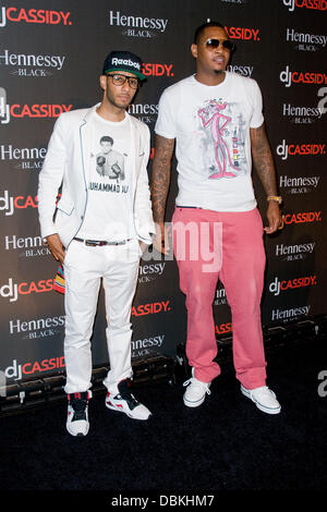 Swizz Beatz and Carmelo Anthony DJ Cassidy celebrates his 30th Birthday ...