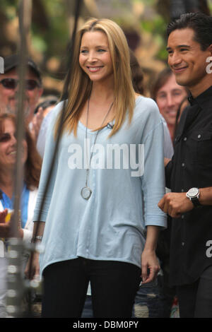 Lisa Kudrow at The Grove for an interview on the entertainment ...