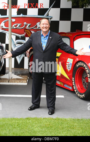 John Lasseter Cars 2 Premiere held at Whitehall Gardens London, England ...