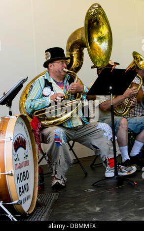 Northfield, Minnesota, USA. 01st Aug, 2013. Newberry's Victorian Cornet ...