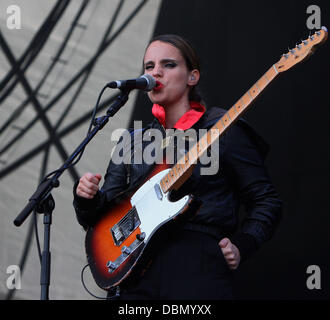 Anna Calvi live on stage on 10th February 2014 at The Institute ...