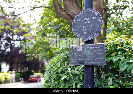 Cressington Park is a prestigious, almost entirely residential suburb ...