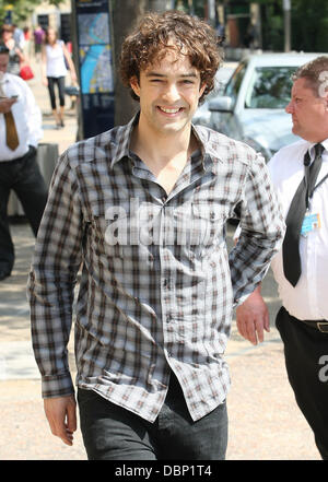 Lee Mead outside ITV Studios today Featuring: Lee Mead Where: London ...
