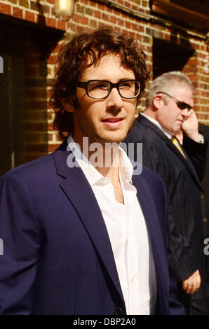 Josh Groban 'The Late Show with David Letterman' at the Ed Sullivan ...