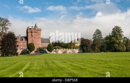Beaufort Castle, Beauly near Inverness in Scotland; the ancestral home ...