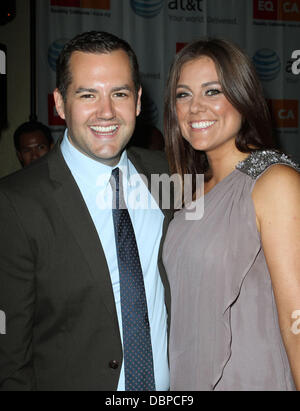 Ross Mathews and TV personality Raquel Castaneda 2011 Los Angeles ...