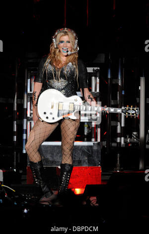 During her Get Sleazy Tour Kesha (aka Kesha Rose Sebert) performs live ...