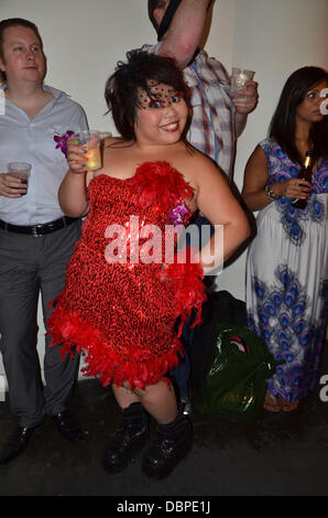 Guest attending the Ladyboy Prince and Princess Mango Tree Contest at ...