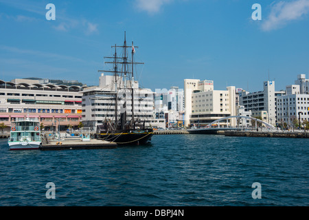 harbour port Japan Asia ship skyline Tokyo Bay area overview Stock ...