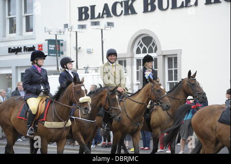 Lauder, UK. 3rd August, 2013. Lauder Common Riding 2013 - the ...