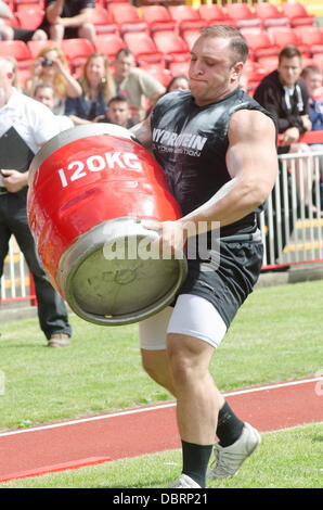 Gateshead, UK. 3rd August 2013. Giants Live British Open World ...