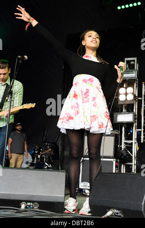 Reggae & punk band The Skints in performance at the Bristol Sounds ...