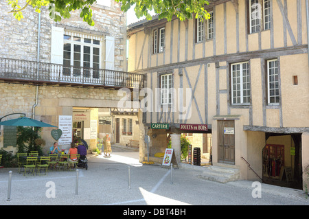 Village Monflanquin Lot et Garonne France Stock Photo - Alamy