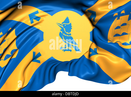 3D Flag of Halifax, Canada. 3D Illustration Stock Photo - Alamy