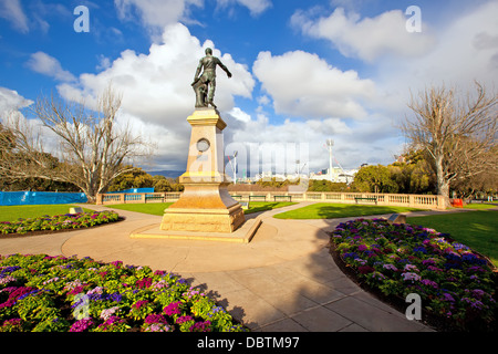 Colonel Light's statue on Montefiore Hill in North Adelaide South ...
