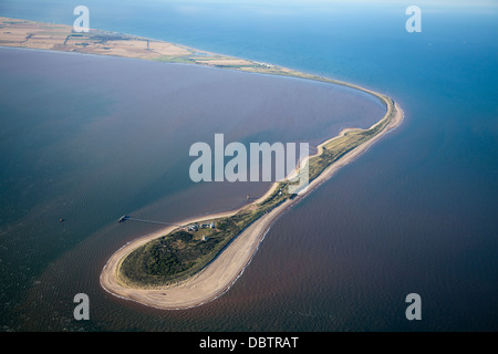 spurn point river humber east coast uk england aerial Stock Photo - Alamy