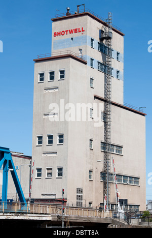 UK, England, Yorkshire, Hull, Shotwell tower, Gamebore cartridge ...