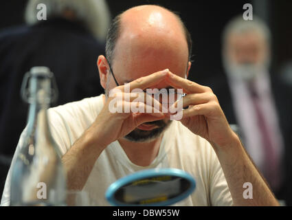 Former world champion Ben Pridmore of the UK UK Open Memory ...