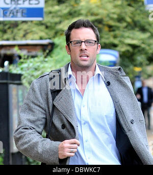 Benedict Garrett at the ITV studios London, England - 06.09.11 Stock ...