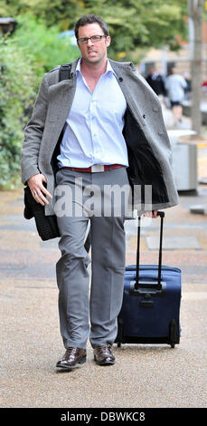 Benedict Garrett at the ITV studios London, England - 06.09.11 Stock ...