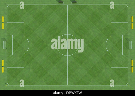 High resolution background texture soccer field. Dimensions close to a ...