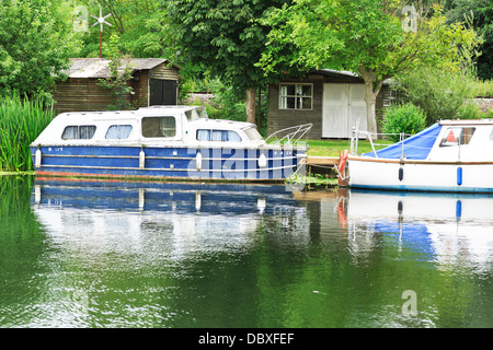 Lock at Orton, River Nene, Peterborough, England Stock Photo - Alamy