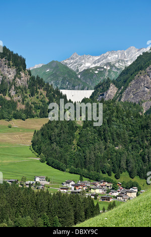 Switzerland, Canton Ticino, Valley Blenio, Luzzone dam Stock Photo - Alamy