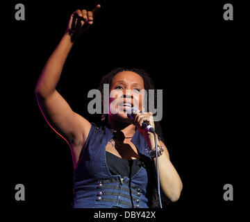Leba Hibbert performs three songs before her father Toots Hibbert of ...