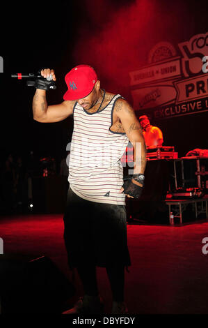 Prodigy real name Albert Johnson of Hip Hop duo Mobb Deep and his son ...