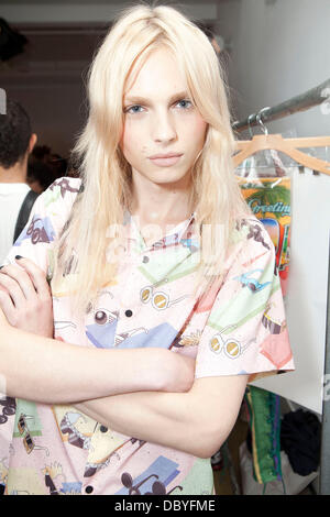 Andrej Pejic (androgynous model), at the New York Mercedes-Benz Fashion ...