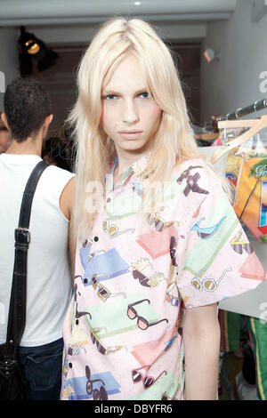 Andrej Pejic (androgynous model), at the New York Mercedes-Benz Fashion ...