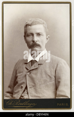 Henry Morton Stanley (1841-1904) expedition. British journalist and ...