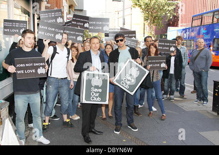Rapper Example, real name Elliot Gleave, photographed in London London ...