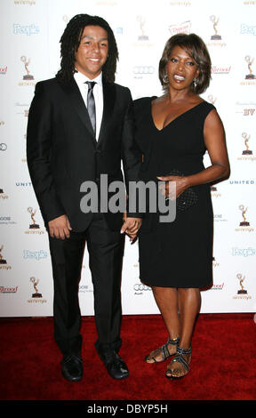 Alfre Woodard and son Duncan 63rd Annual Primetime Emmy Awards Stock ...